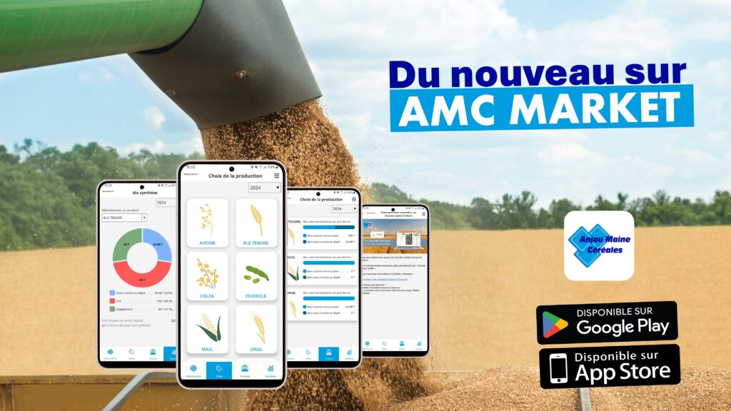 2 nouveautés sur AMC Market - Anjou Maine Céréales
